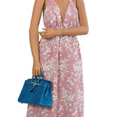 Hermès Birkin 25 Mykonos Lizard Palladium Hardware | JANEFINDS