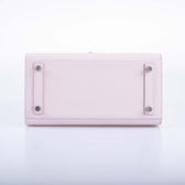 Hermès Birkin 25 Sellier Mauve Pale Epsom Palladium Hardware | JANEFINDS
