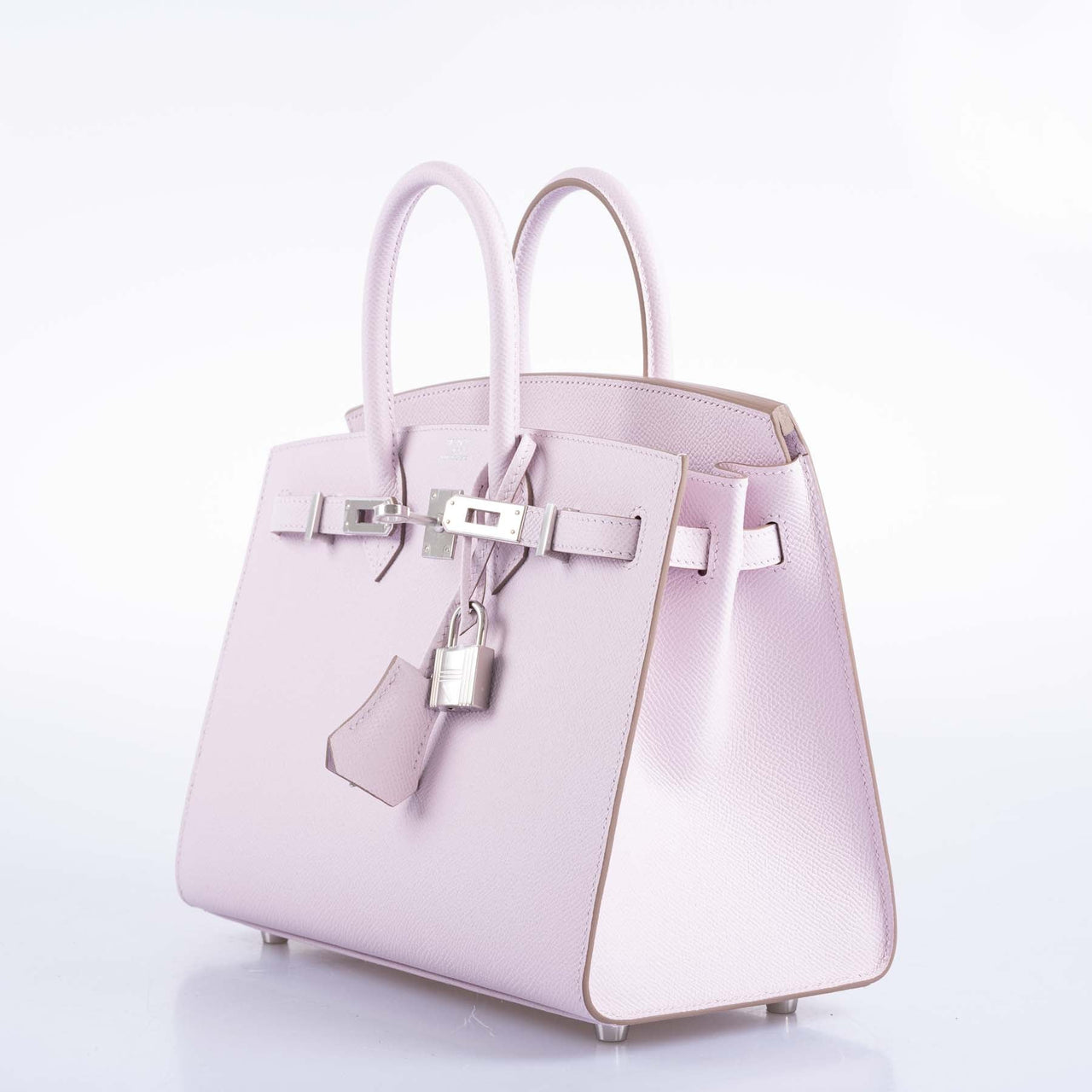 Hermès Birkin 25 Sellier Mauve Pale Epsom Palladium Hardware – JaneFinds