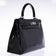 Hermès Kelly 25 Sellier Noir Shiny Porosus Crocodile Palladium Hardwar ...