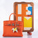 Hermès R.M.S. Trolley Multicolor Print Canvas and Fauve Taurillon Rega ...