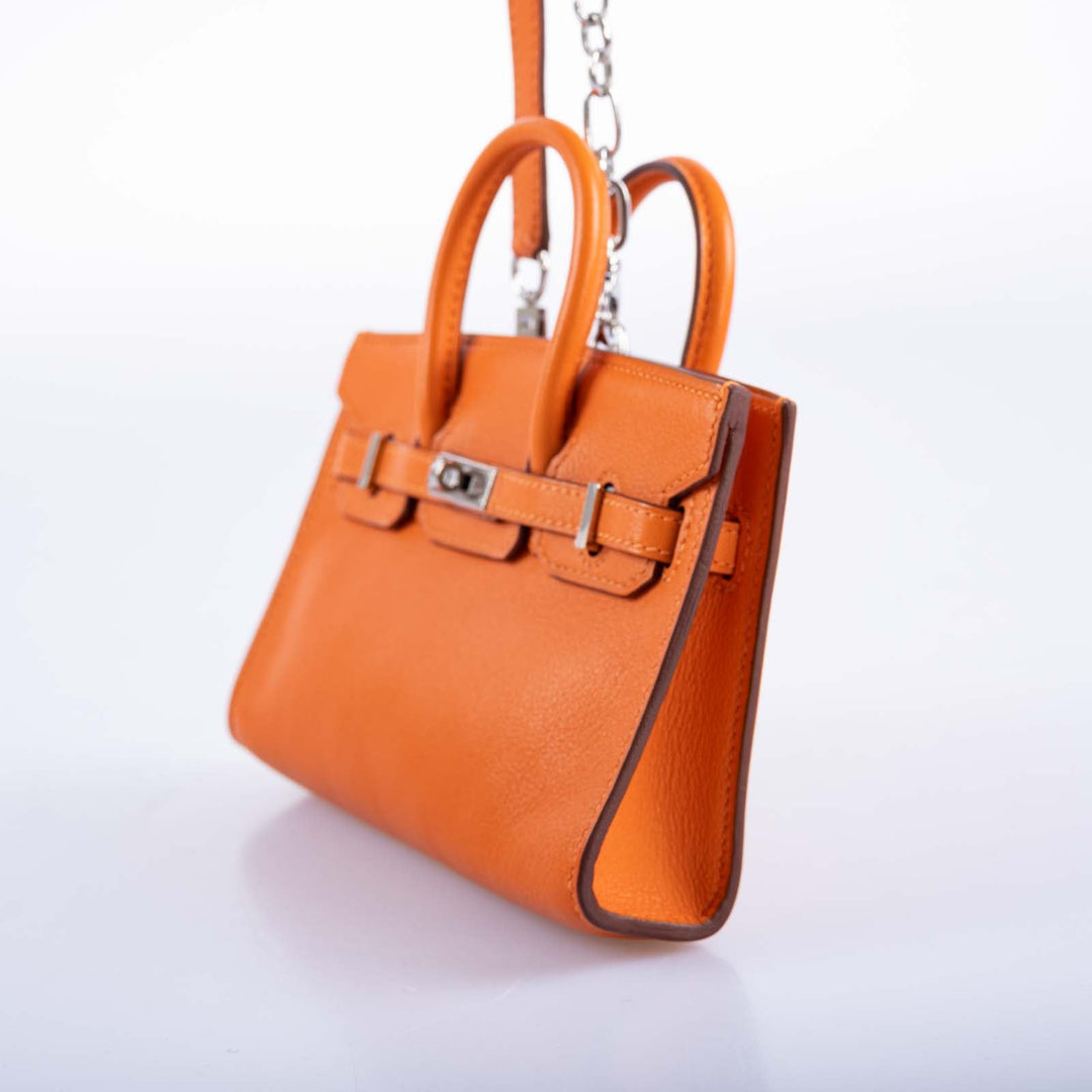 Hermès Birkin 15 Micro Orange Swift with Palladium Hardware – JaneFinds