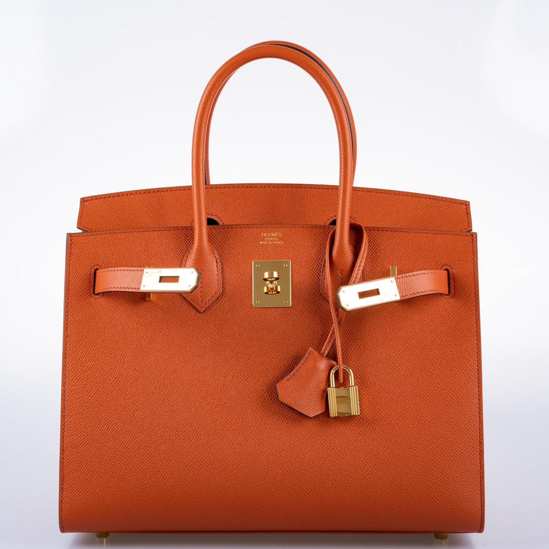 Hermès Birkin 30 Sellier Terre Battue Epsom Leather Gold Hardware ...
