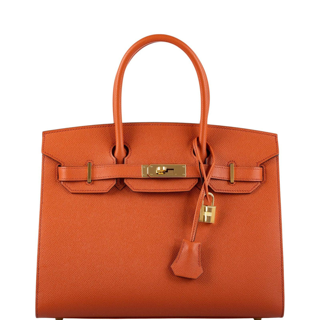 Hermès Birkin 30 Sellier Terre Battue Epsom Leather Gold Hardware ...