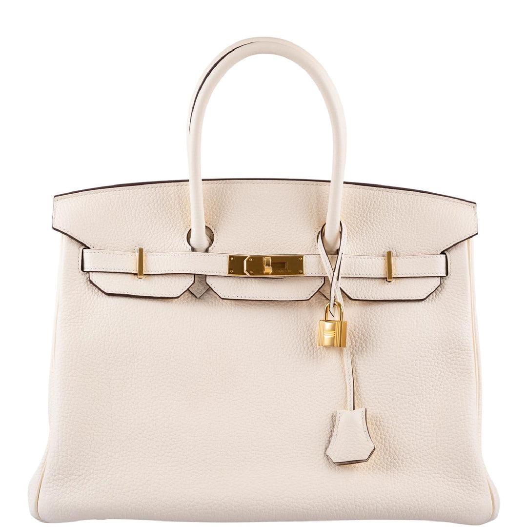 Hermès Birkin 35 Nata Clemence with Gold Hardware – JaneFinds