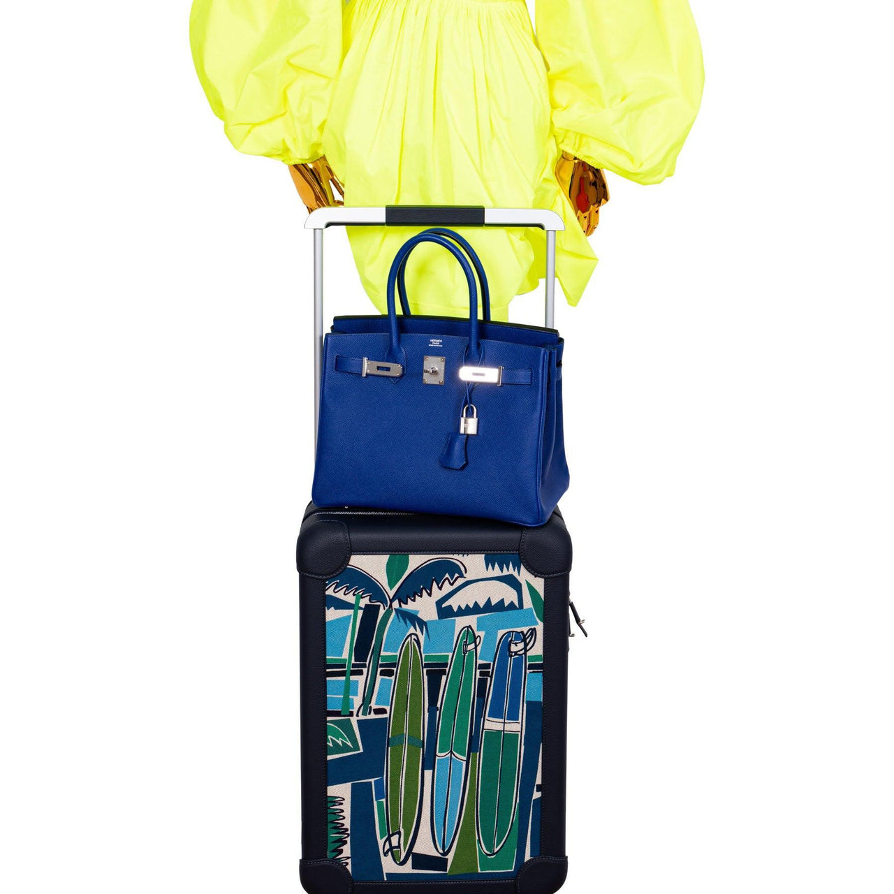 Hermès Rolling Mobility Suitcase R.M.S. Cabine 55 Surfer – JaneFinds